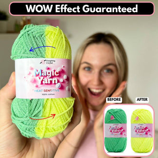 Magic Yarn - 100% Cotton Color Changing Yarn – Everything Crochet